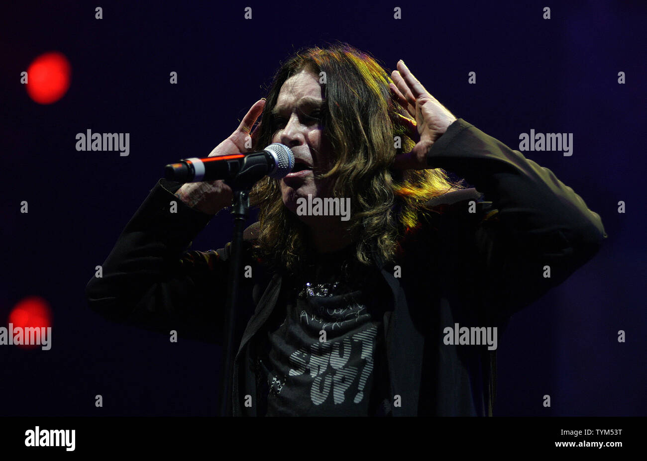 Ozzy Osbourne performs in concert at Madison Square Garden in New York ...