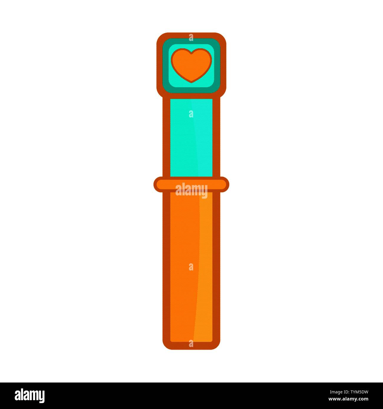 Isolated video game life progress bar- Vector Stock Vector Image & Art ...