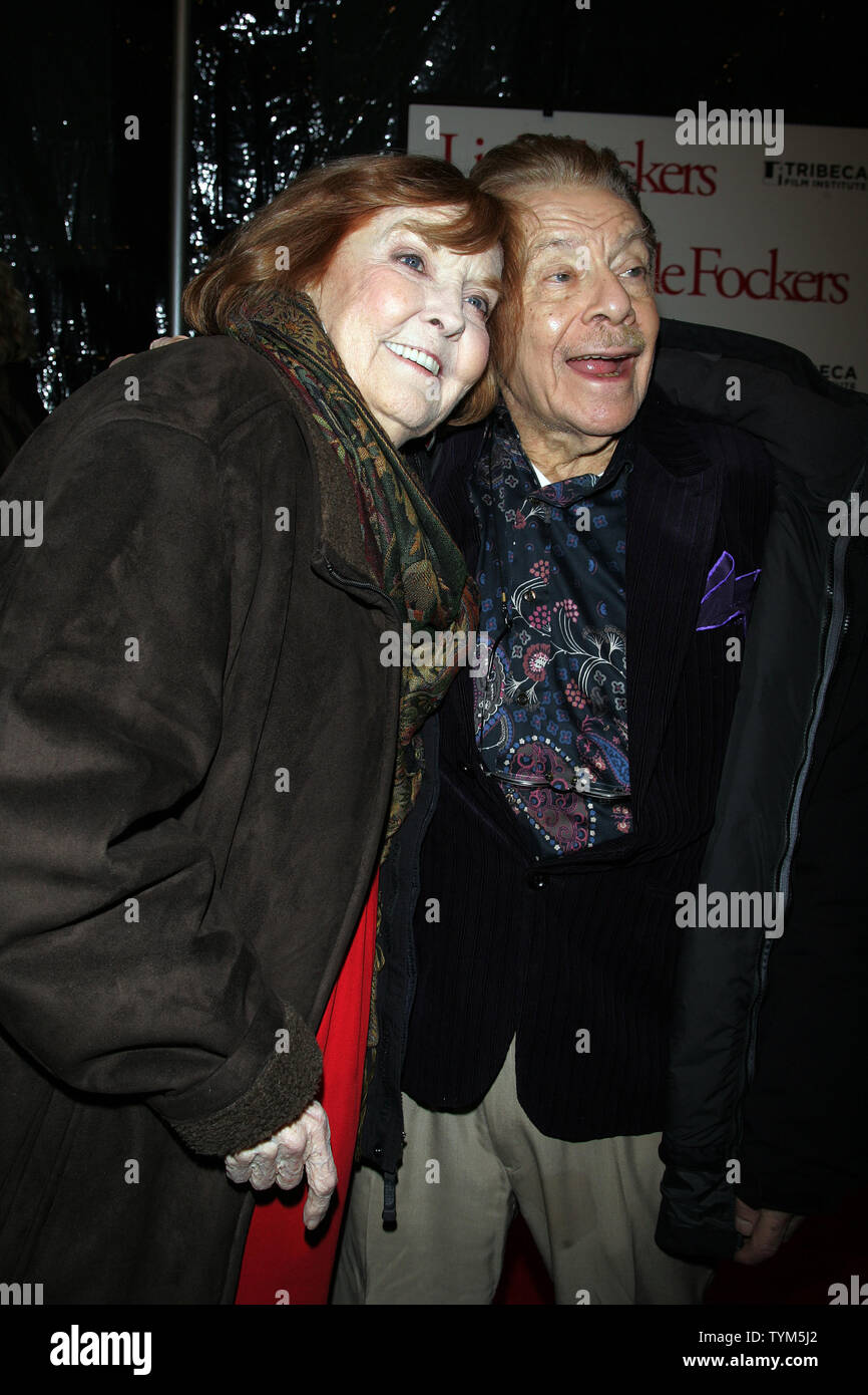 Anne Meara and Jerry Stiller arrive for the World Premiere of "Little ...