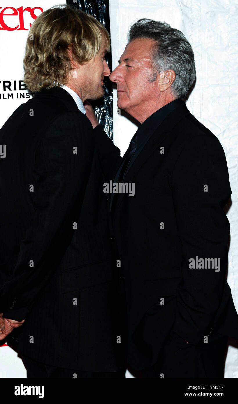Dustin Hoffman and Owen Wilson arrive for the World Premiere of "Little ...