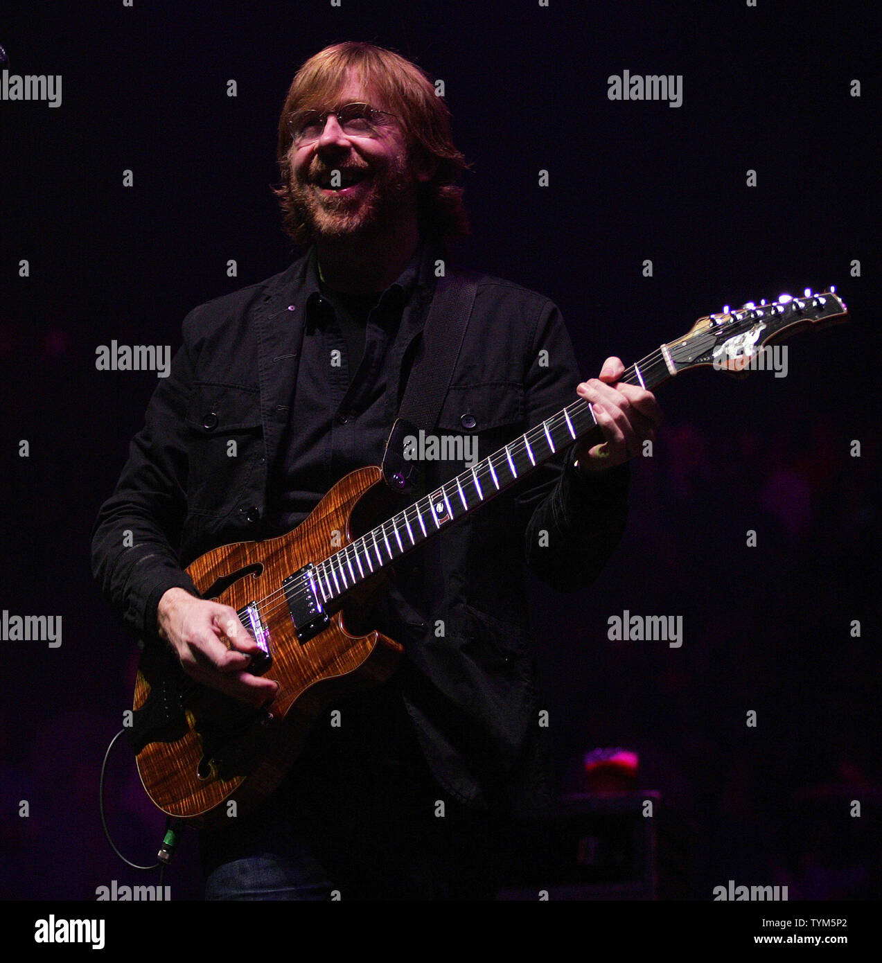 Phish performs in concert at Madison Square Garden in New York on ...
