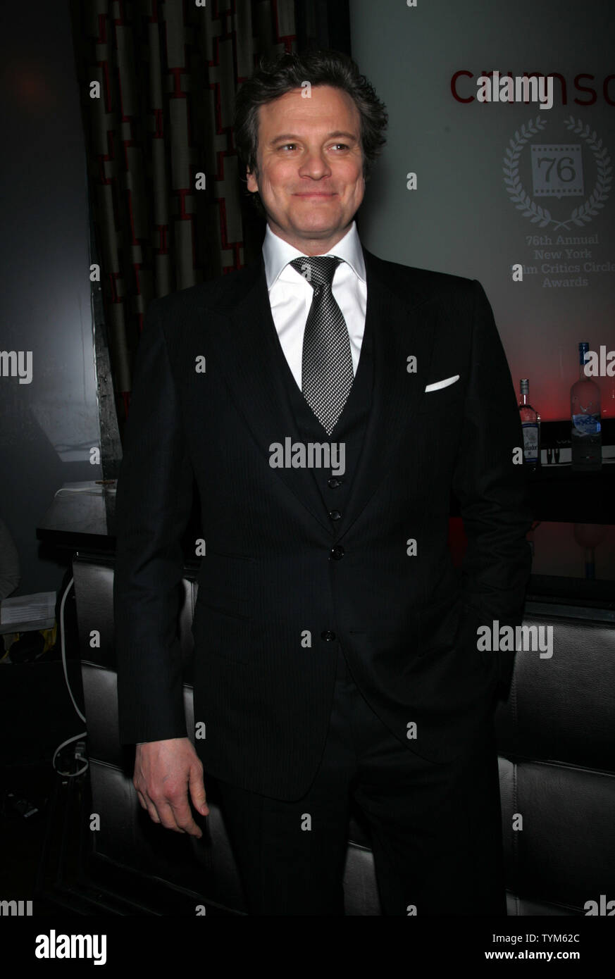Colin Firth arrives for the New York Film Critics Circle Awards at ...