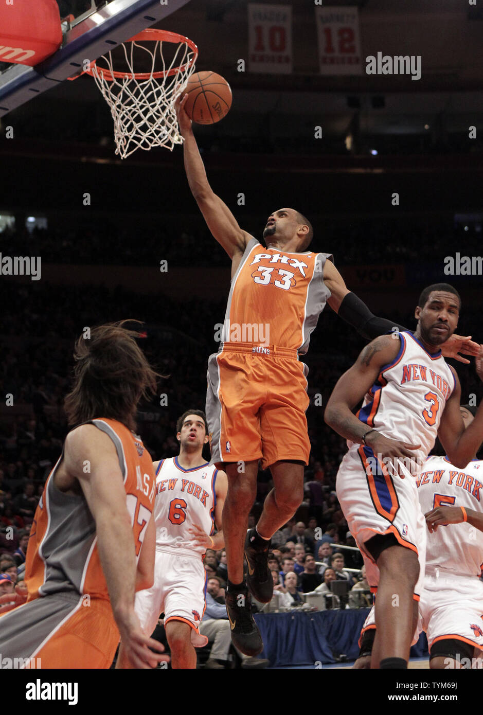 Phoenix suns grant hill in hi-res stock photography and images - Alamy