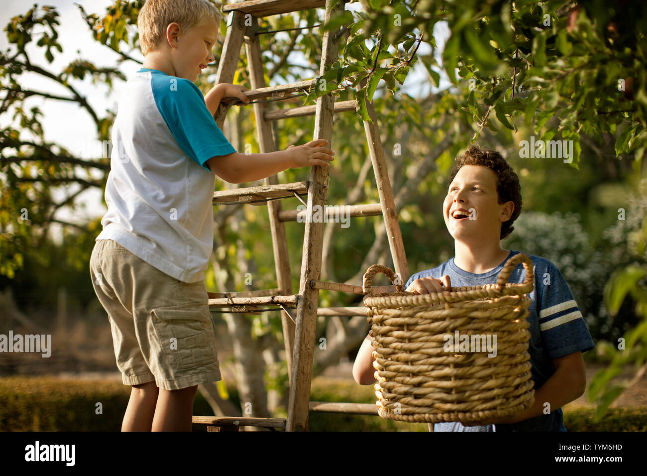 Younger brother hi-res stock photography and images - Alamy