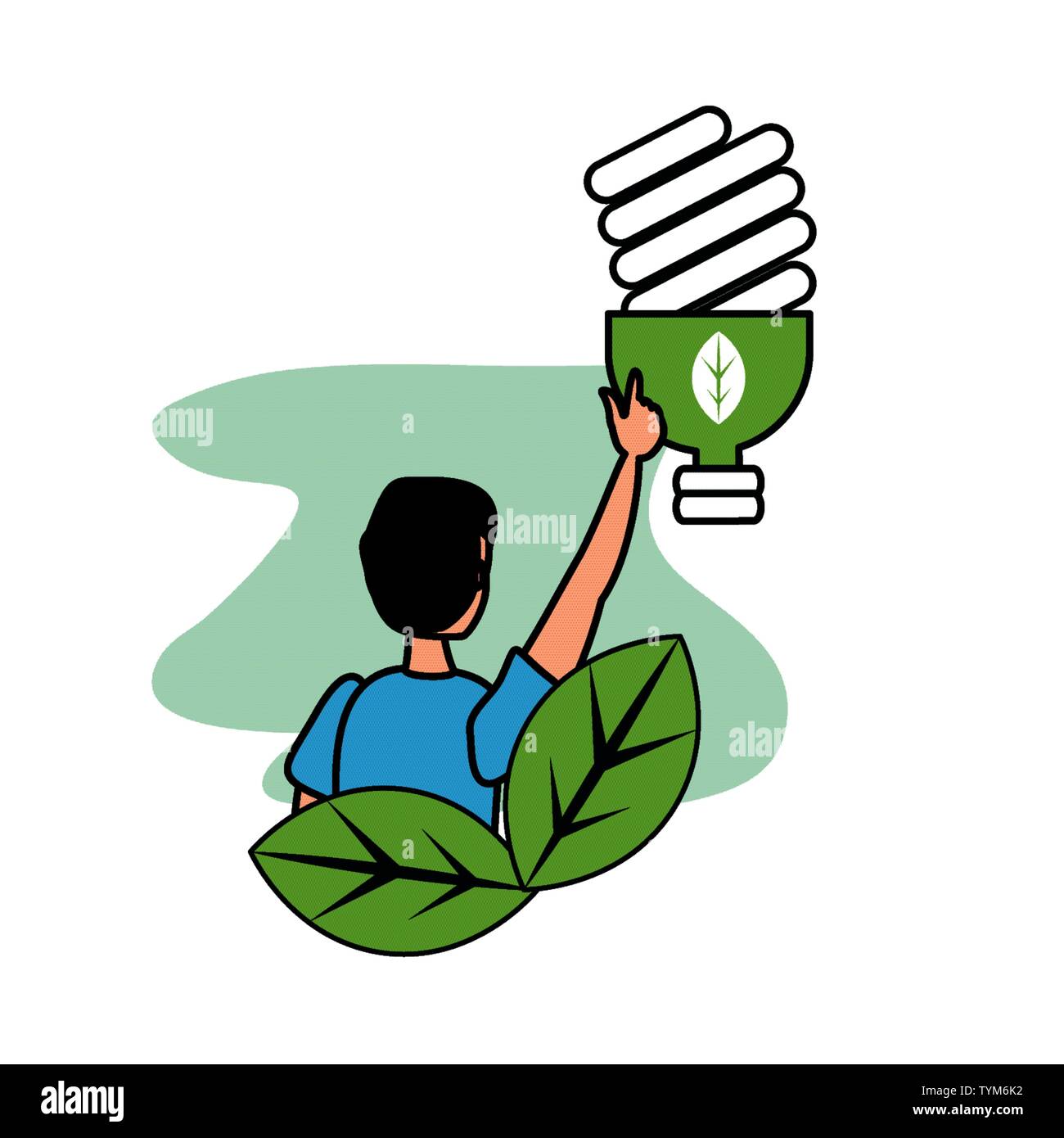 Avatar man design, Sustainability eco friendly green recycle ecology ...