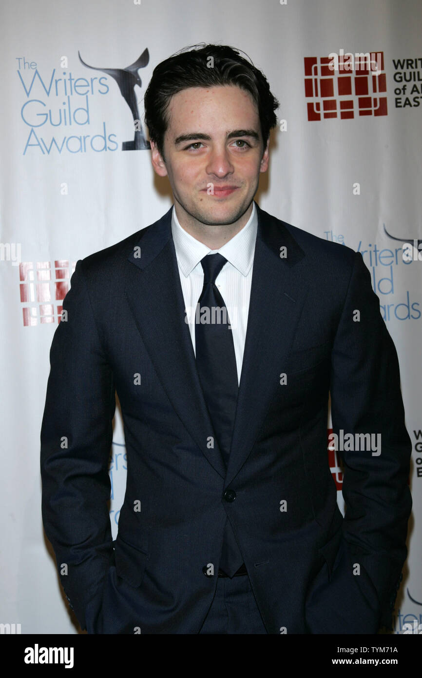 Vincent Piazza arrives for the Writers Guild Awards at the AXA ...