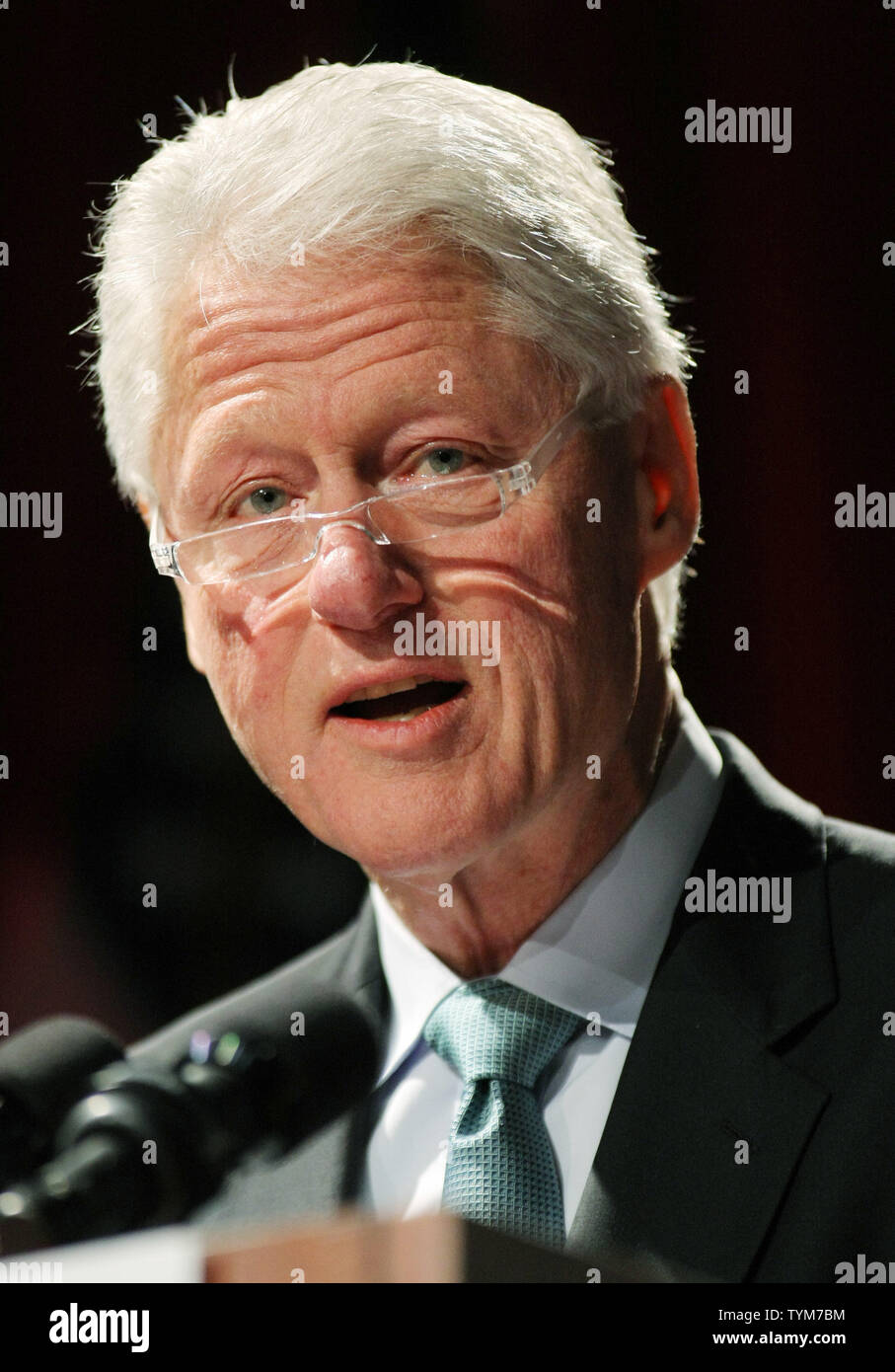 Former President Bill Clinton, founder of the William J. Clinton ...