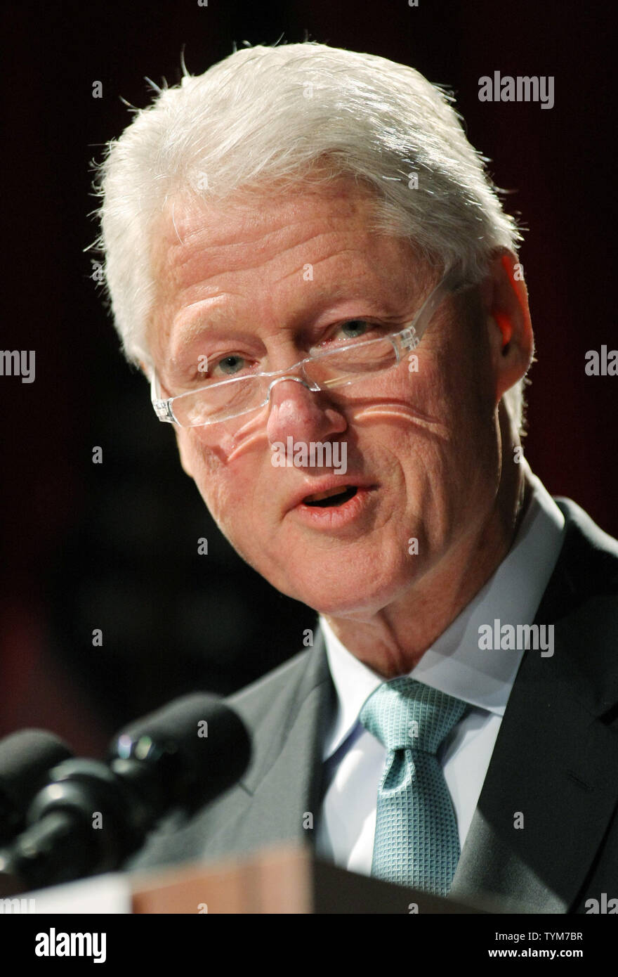 Former President Bill Clinton, founder of the William J. Clinton ...