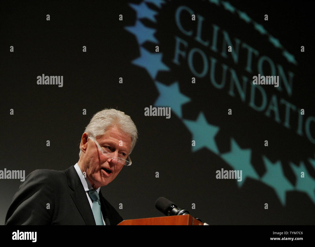 Former President Bill Clinton, founder of the William J. Clinton ...