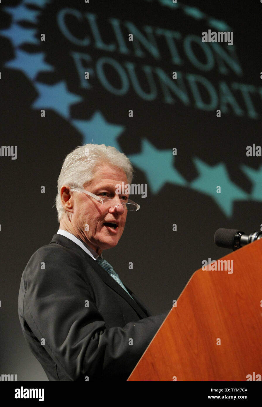 Former President Bill Clinton, founder of the William J. Clinton ...