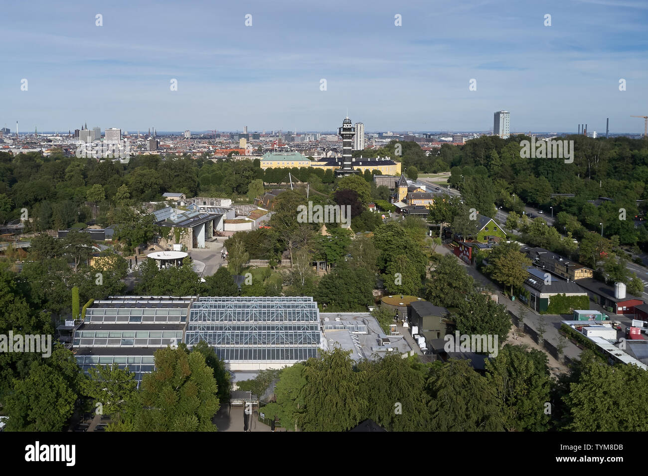 Frederiksberg copenhagen aerial hi-res stock photography and images - Alamy