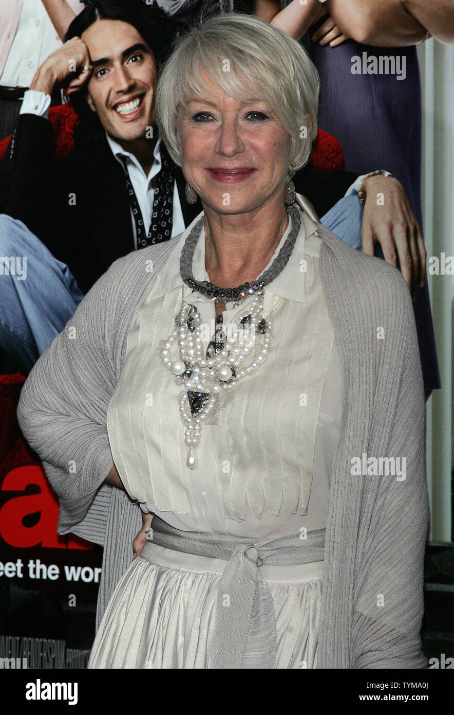 Helen Mirren arrives for the "Arthur" Premiere at the Ziegfeld Theater ...
