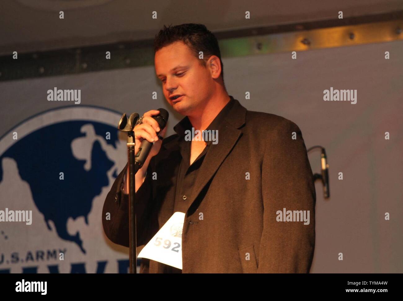 Spc. James Varnell, assigned to 3rd Infantry Division Headquarters ...