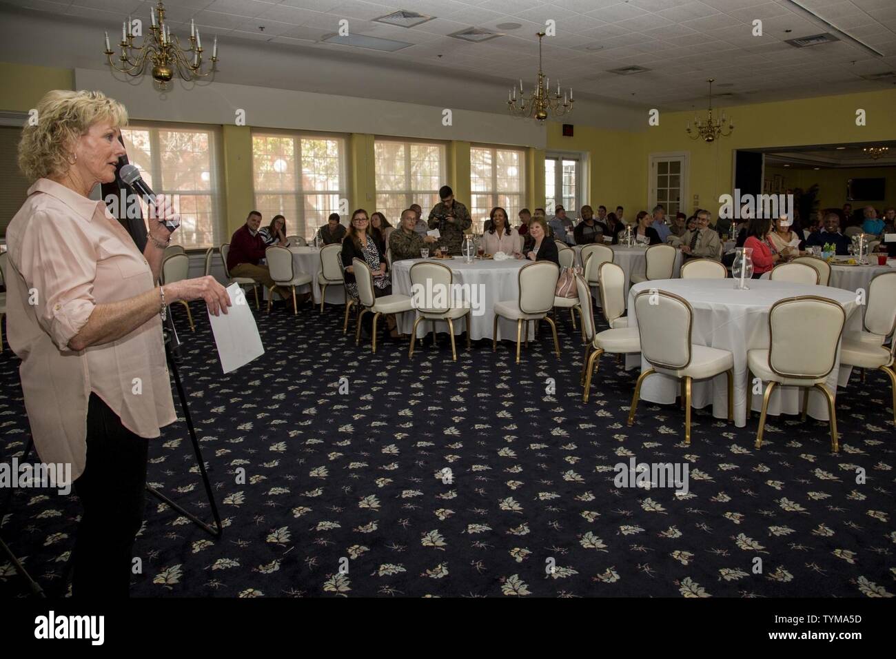 Lynette Ward, employee training and development specialist, Marine ...