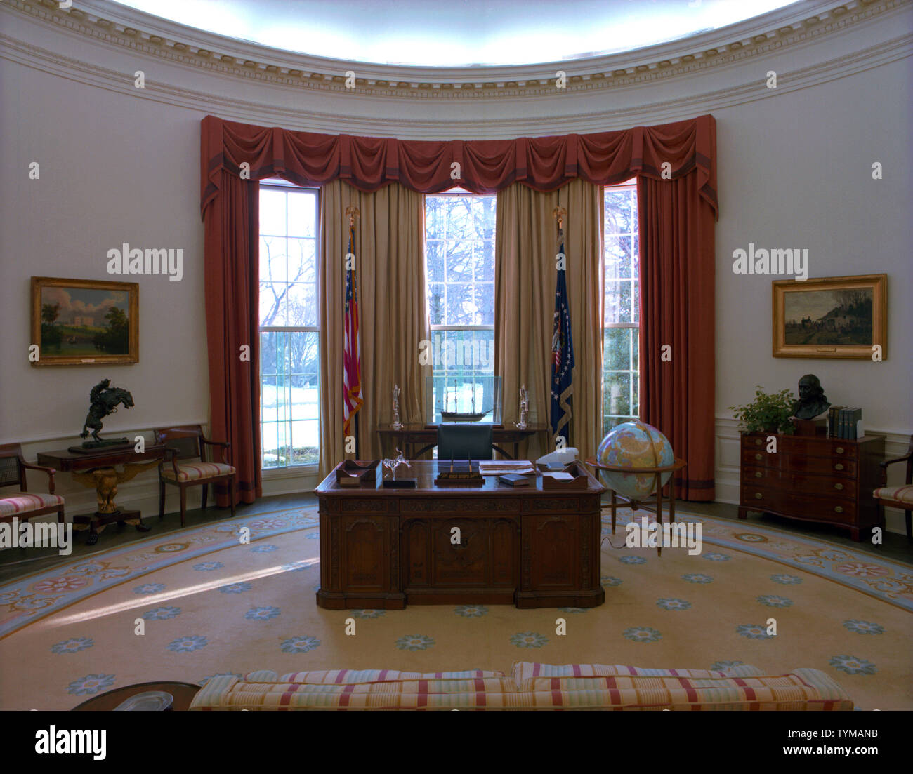 The Oval Office Stock Photo - Alamy