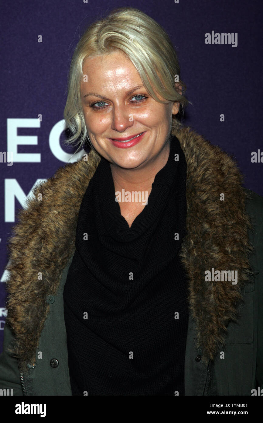 Amy Pohler arrives for the Tribeca Film Festival Premiere of ...