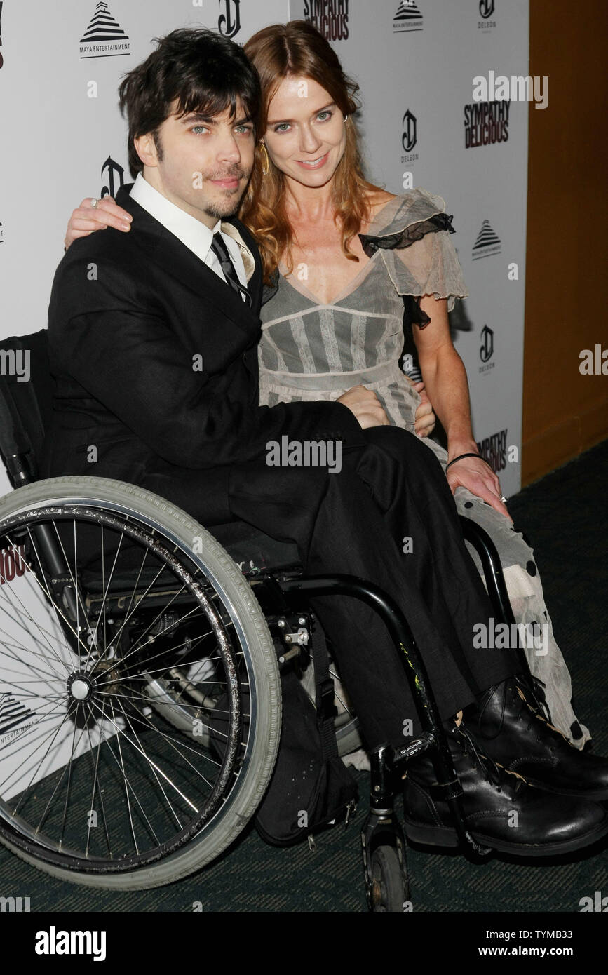Christopher Thornton and his wife Karen arrive for the screening of ...