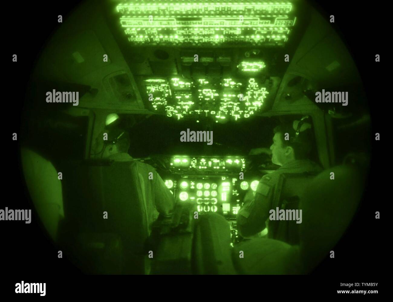 1st Lt. Justin Greenway, 70th Air Refueling Squadron pilot, and 1st Lt ...