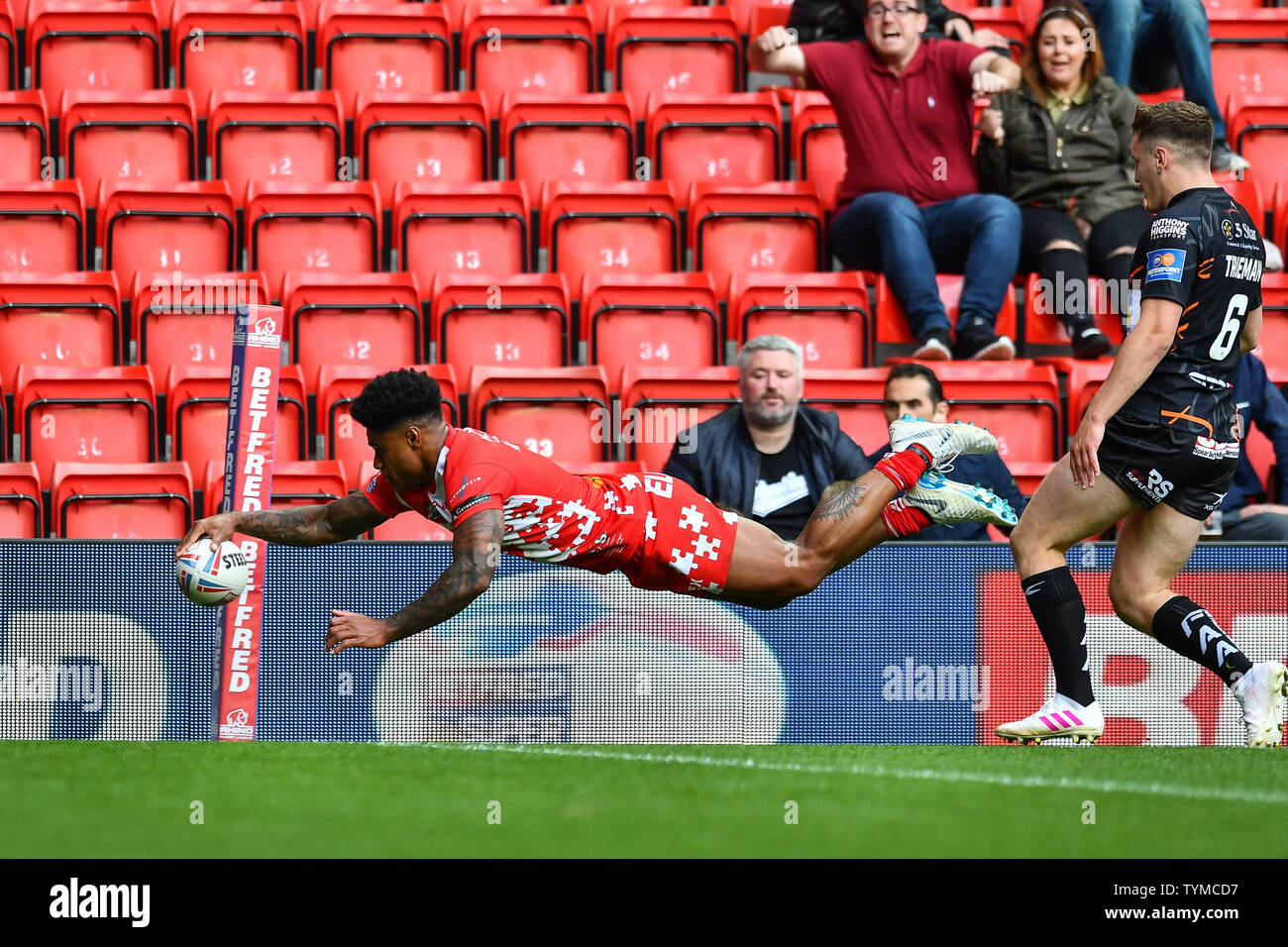 26th May 2019 , Anfield Stadium, Liverpool, England; Dacia Magic ...
