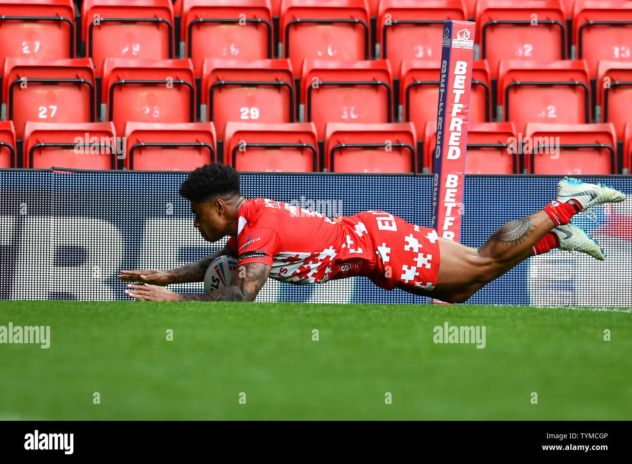 26th May 2019 , Anfield Stadium, Liverpool, England; Dacia Magic ...