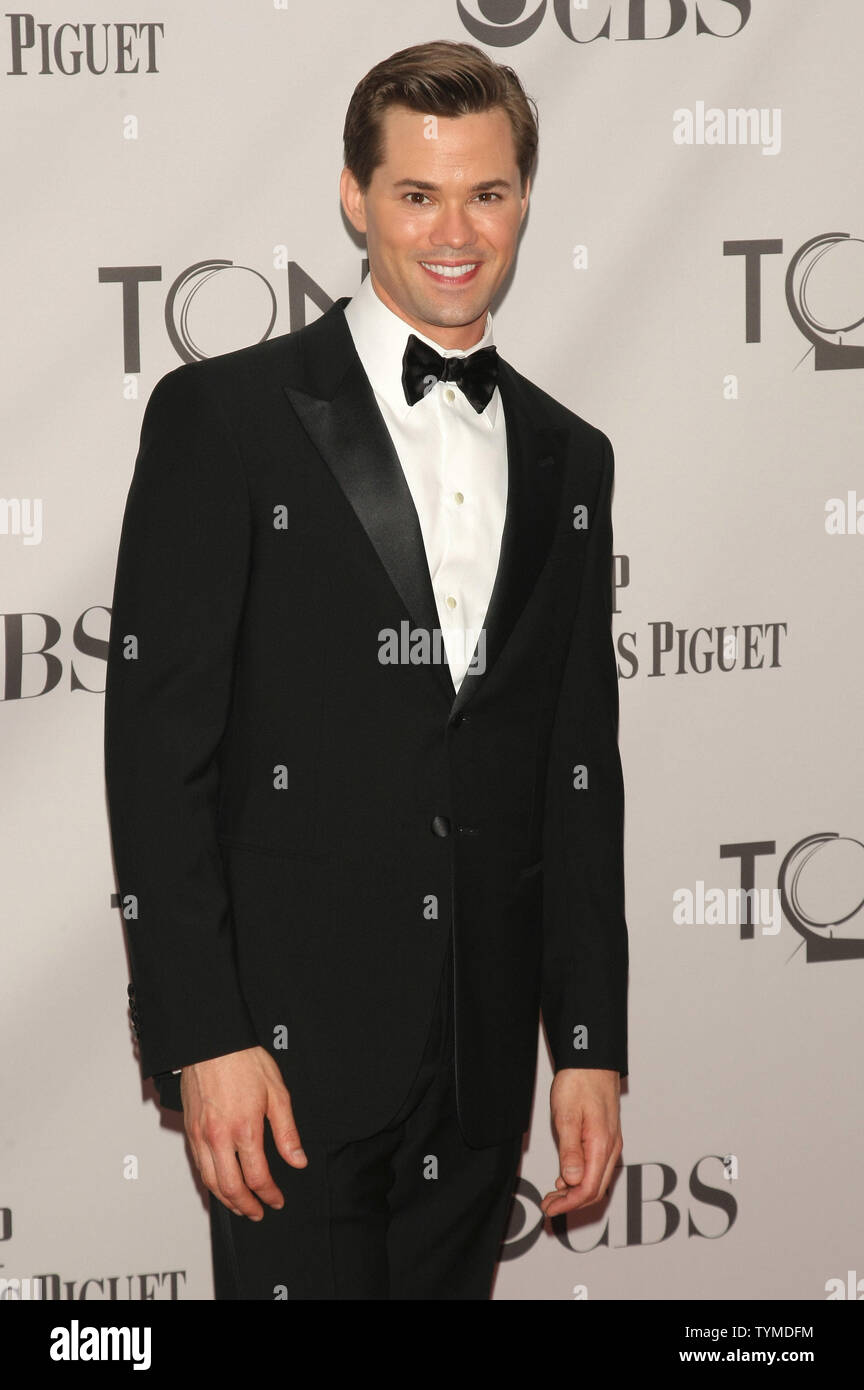 Andrew Rennells from "The Book of Mormons" arrives at the 65th Annual ...