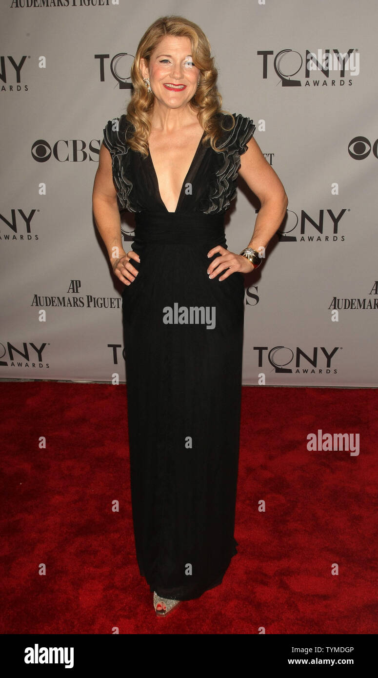 Victoria Clark arrives at the 65th Annual Tony Awards being held at the ...