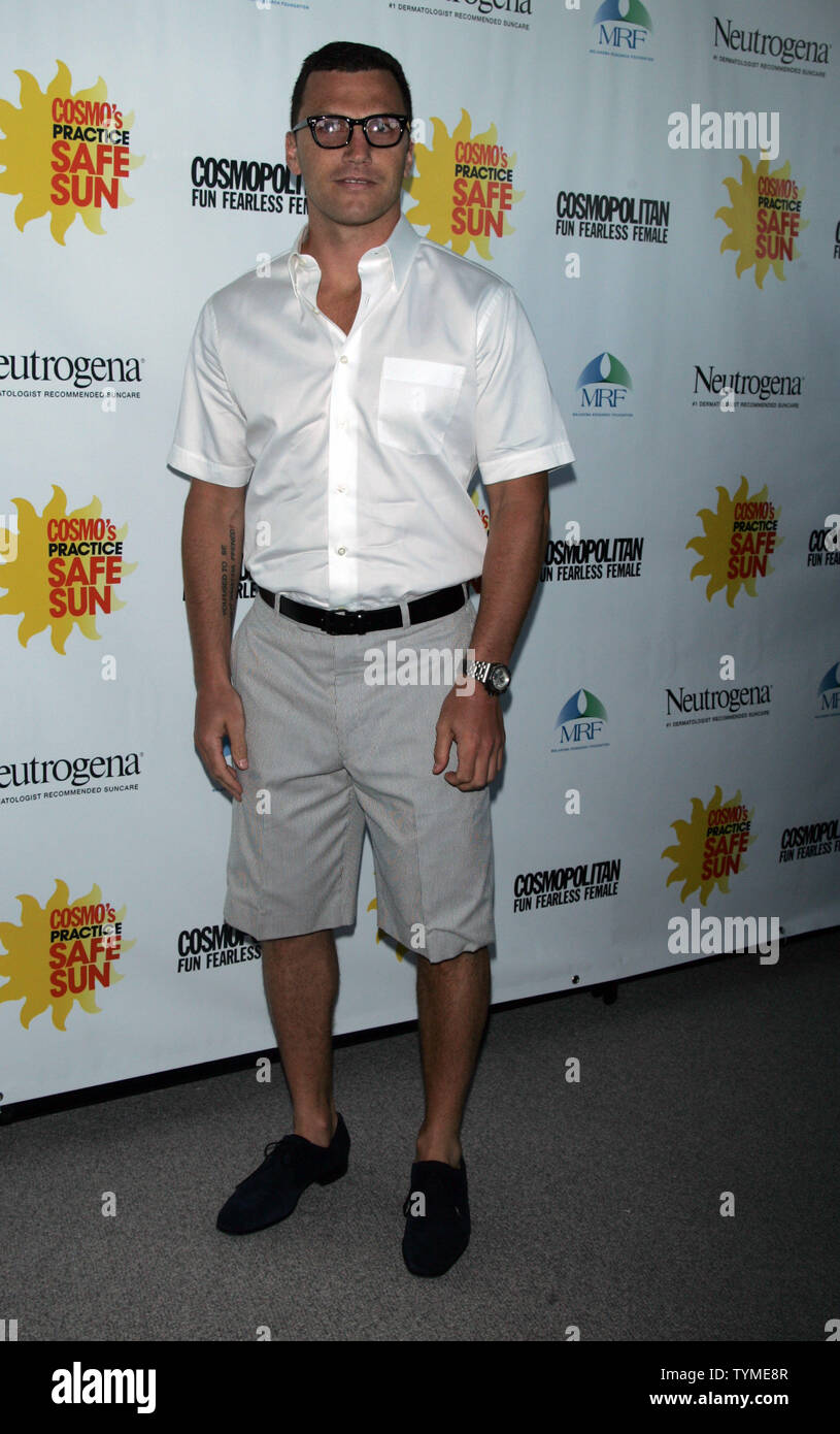 Sean Avery arrives for the Cosmopolitan Magazine's "Practice Safe Sun ...