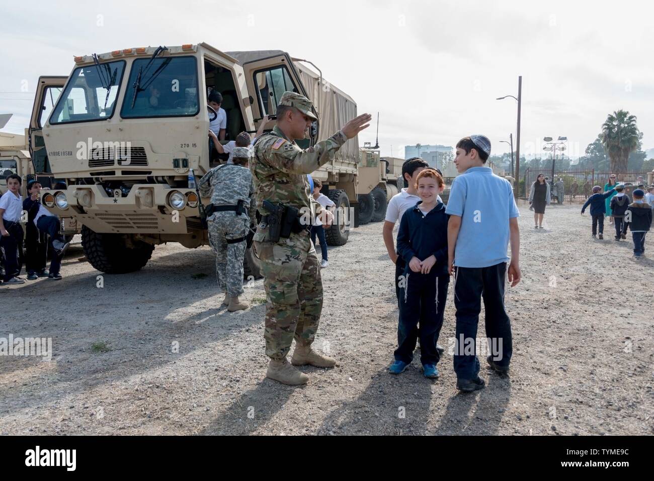 Sgt. Anthony Ayala of the 270th Military Police Company, California ...