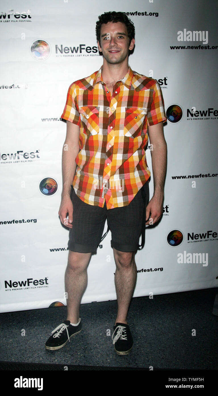 Michael Urie arrives for the "Mangus!" Premiere at the SVA Theatre in ...