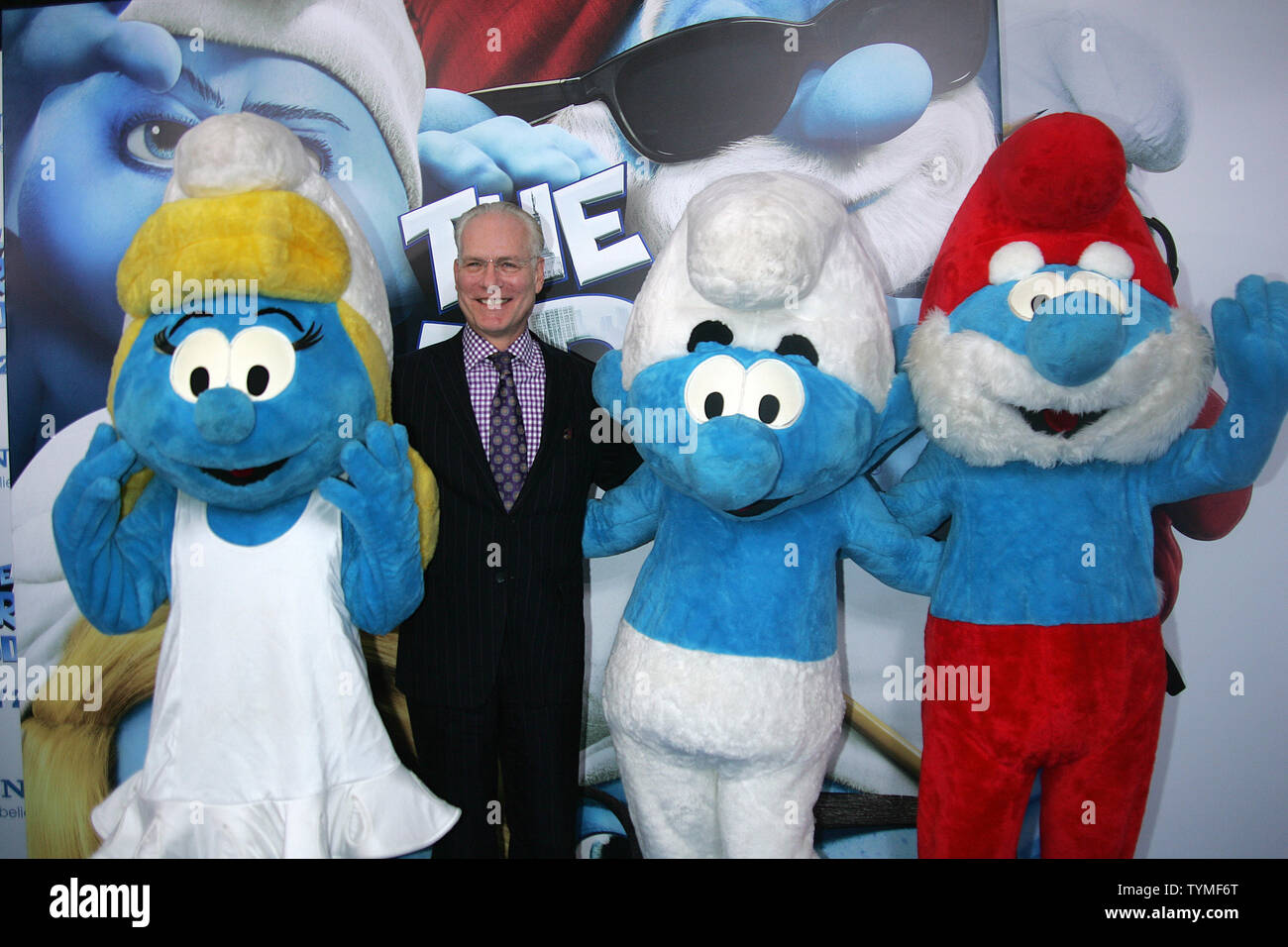 Tim Gunn arrives for the "The Smurfs" in 3D Premiere at the Ziegfeld ...