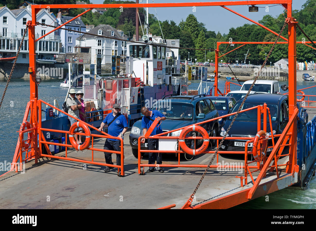 Operatives opening ferry safety gates hi-res stock photography and ...