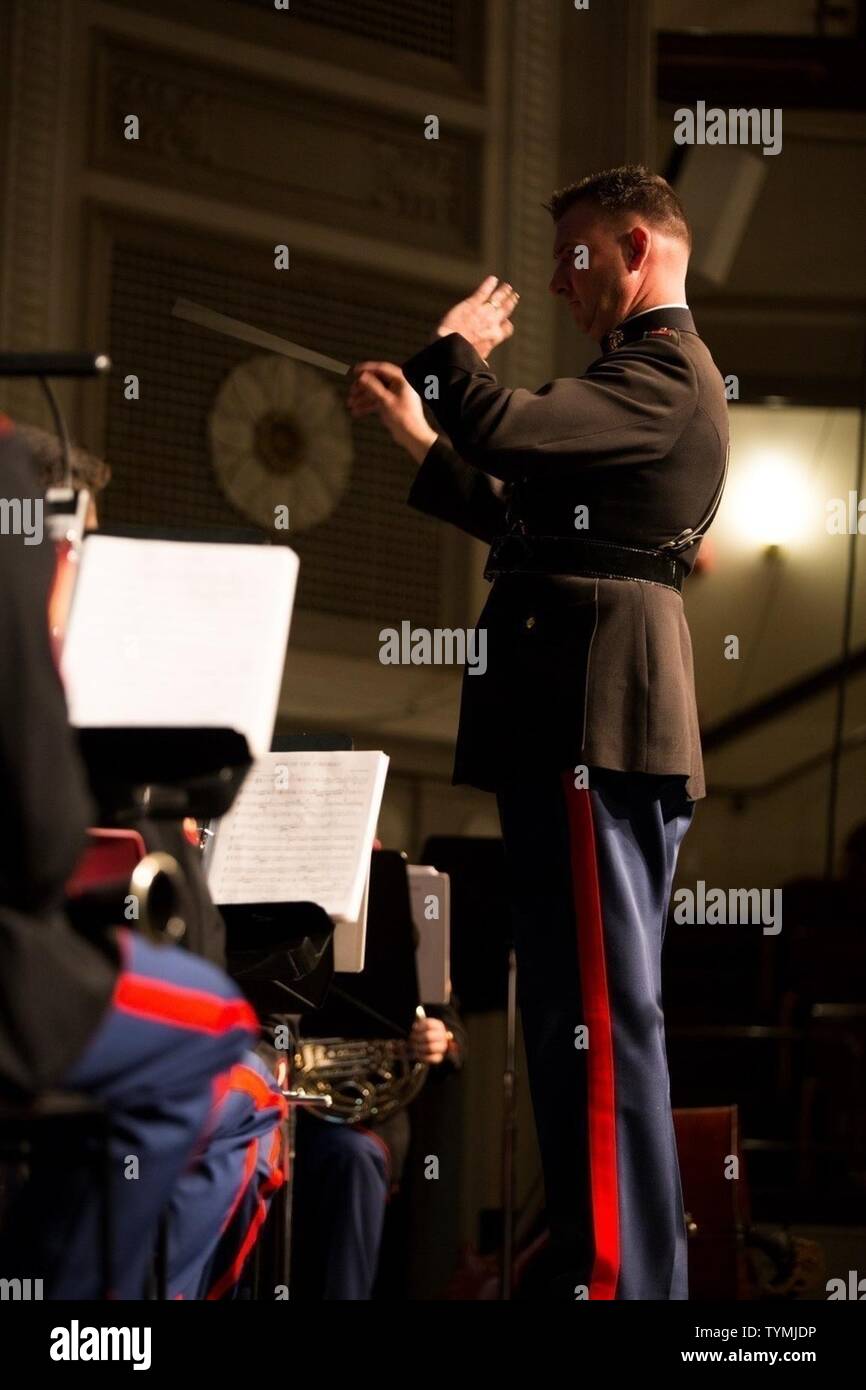 Chief Warrant Officer 3 Michael J. Smith, band officer of Marine Corps ...
