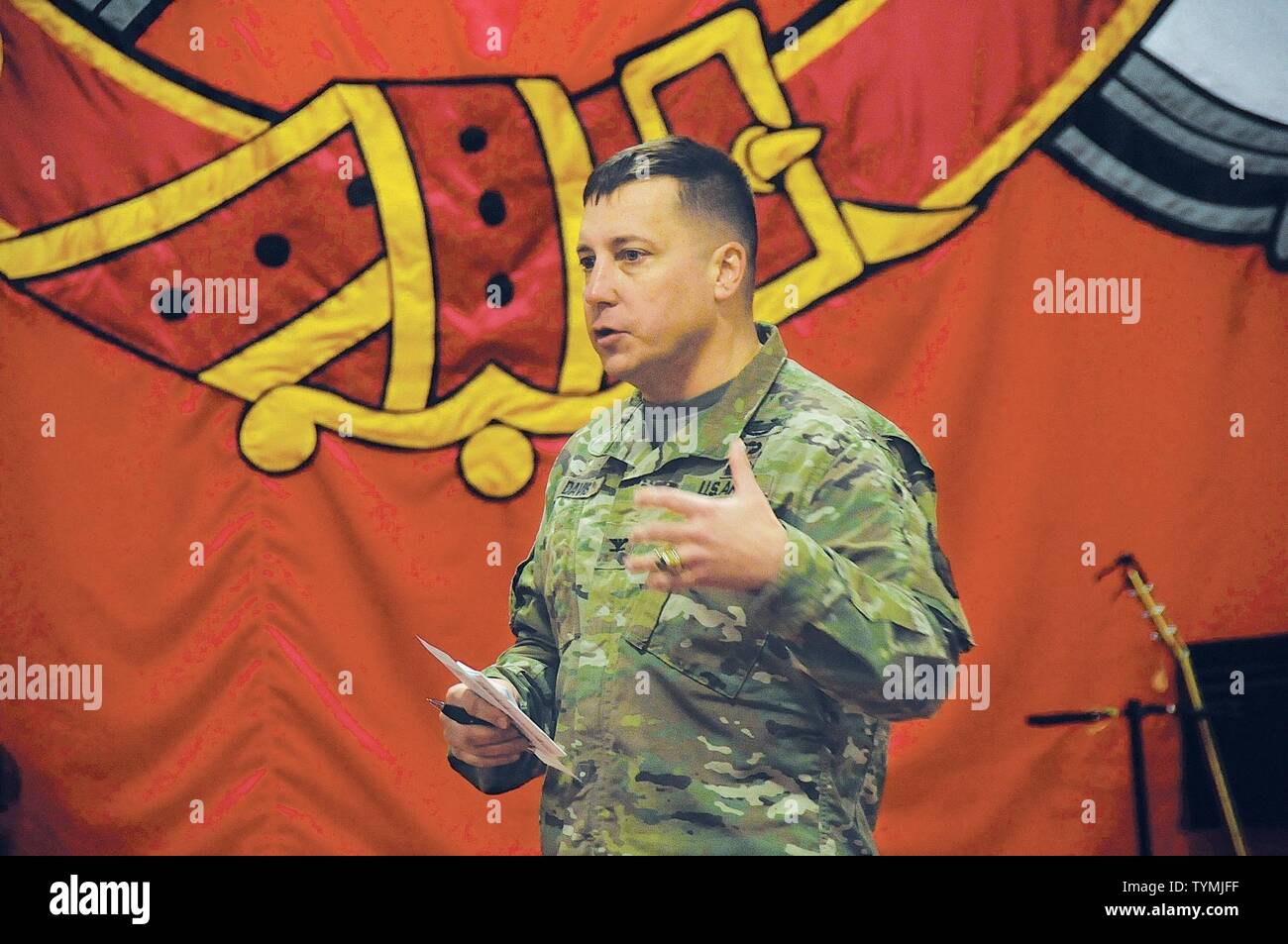 Col. Sean Davis, commander, 59th Ordnance Brigade, discusses resilience ...