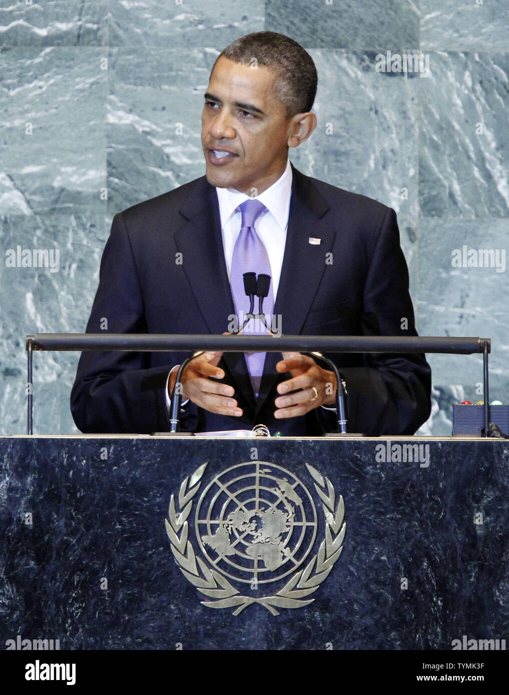 United States President Barack Obama speaks at the 66th United Nations ...