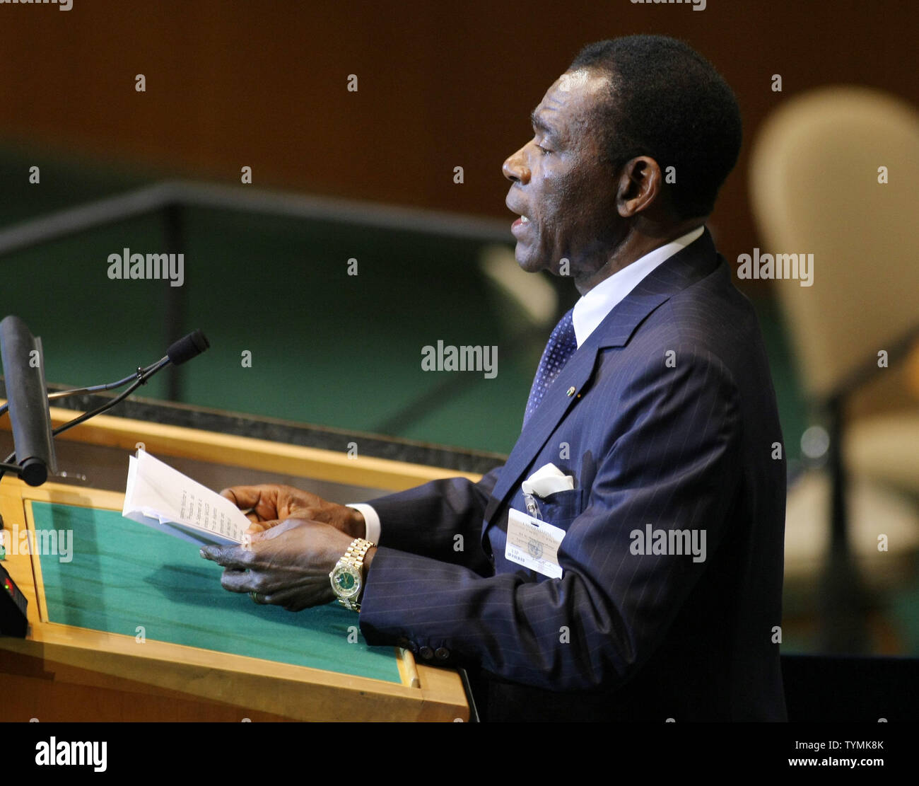 Teodoro obiang nguema hi-res stock photography and images - Alamy