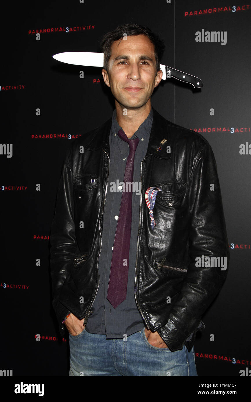 Ariel Schulman arrives for the "Paranormal Activity 3" screening at ...