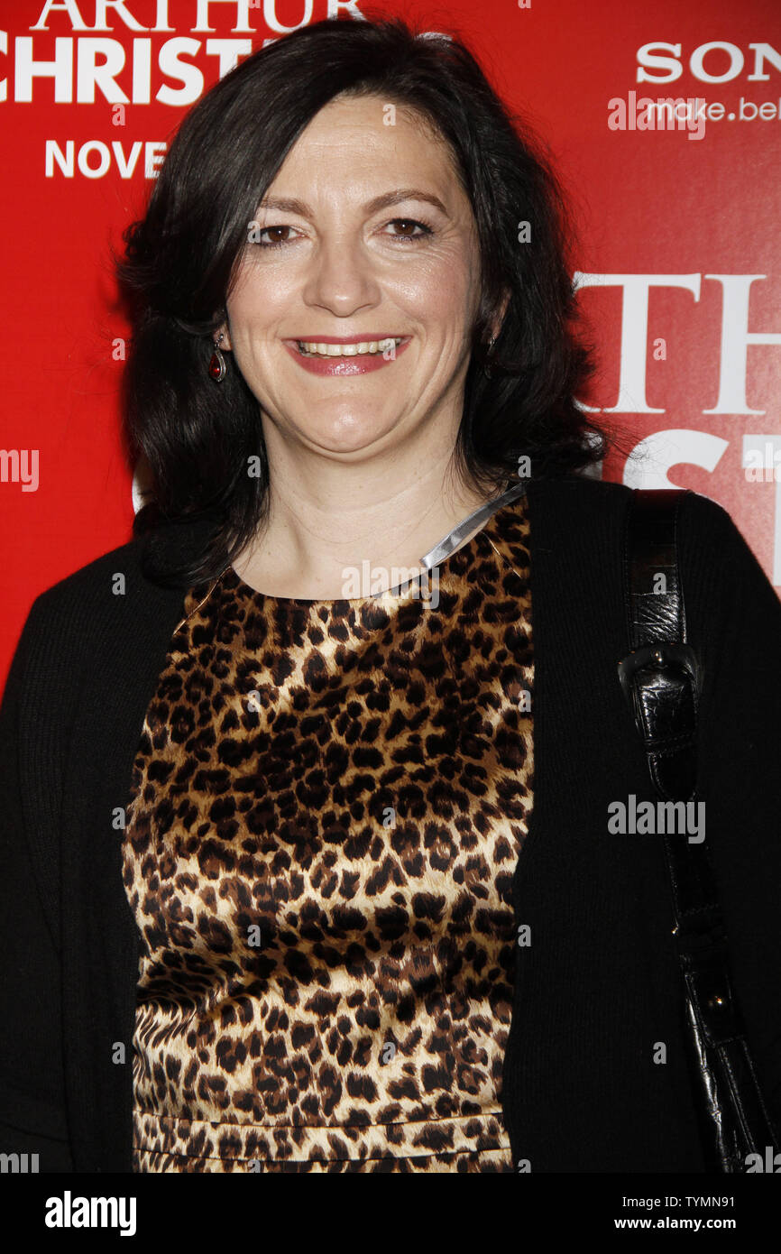 Sarah Smith arrives for the "Arthur Christmas" special sneak screening ...