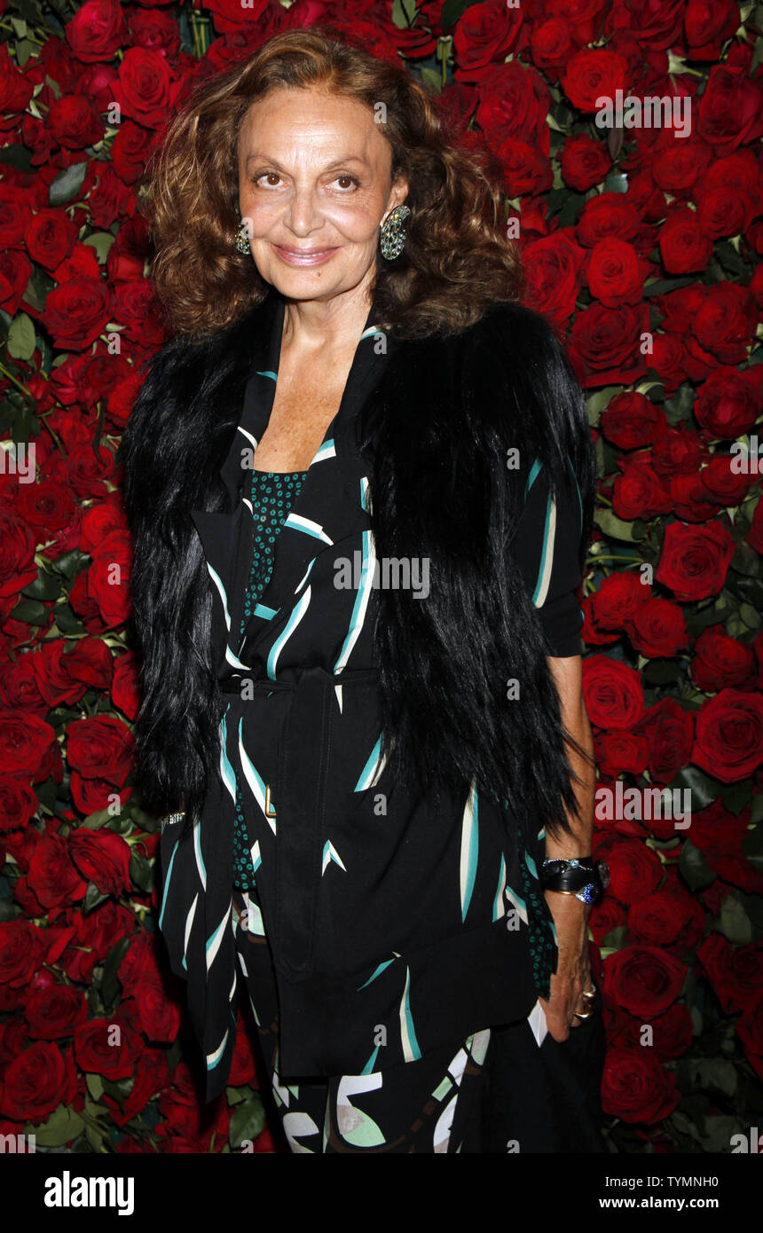 Diane von Furstenberg arrives for the Museum of Modern Art Film Benefit ...
