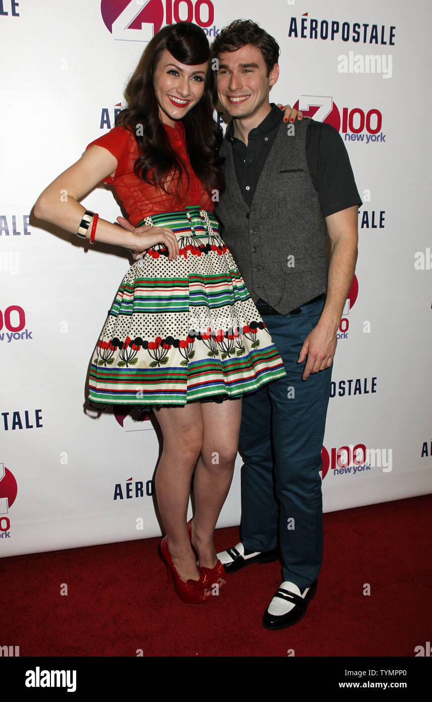 Karmin arrives for the Z100 Jingle Ball at Madison Square Garden in New ...