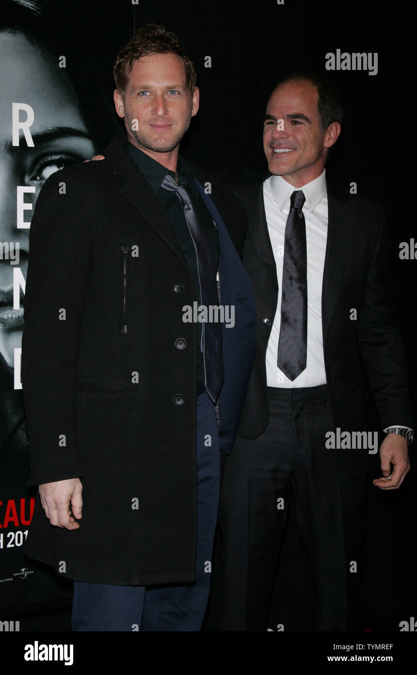 Michael Kelly and Josh Lucas arrive for "The Adjustment Bureau ...
