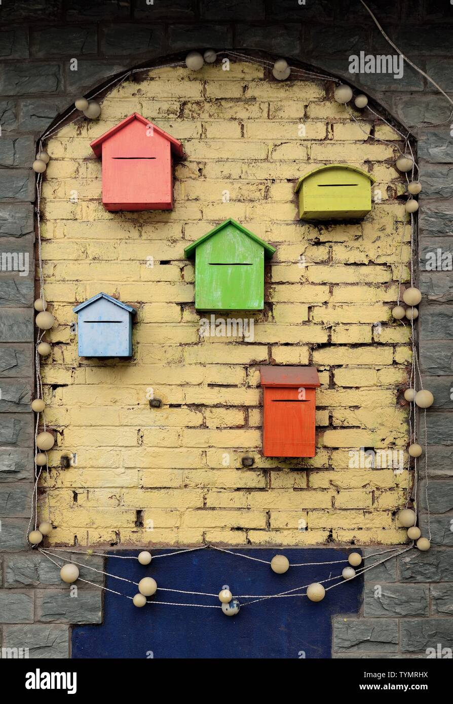 Creative background wall Stock Photo - Alamy