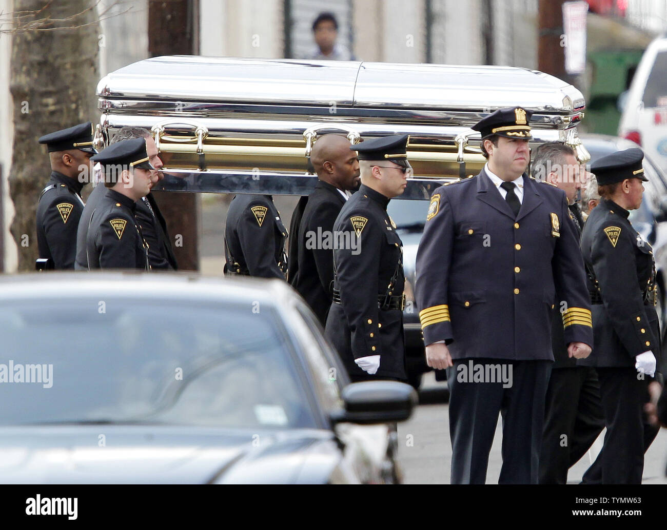 Hearse for whitney houston hi-res stock photography and images - Alamy