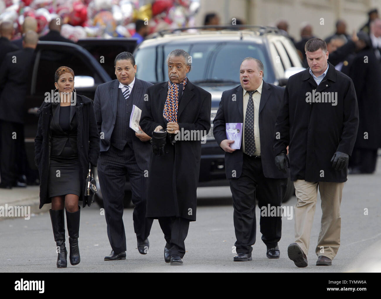 Whitney houston funeral hi-res stock photography and images - Alamy