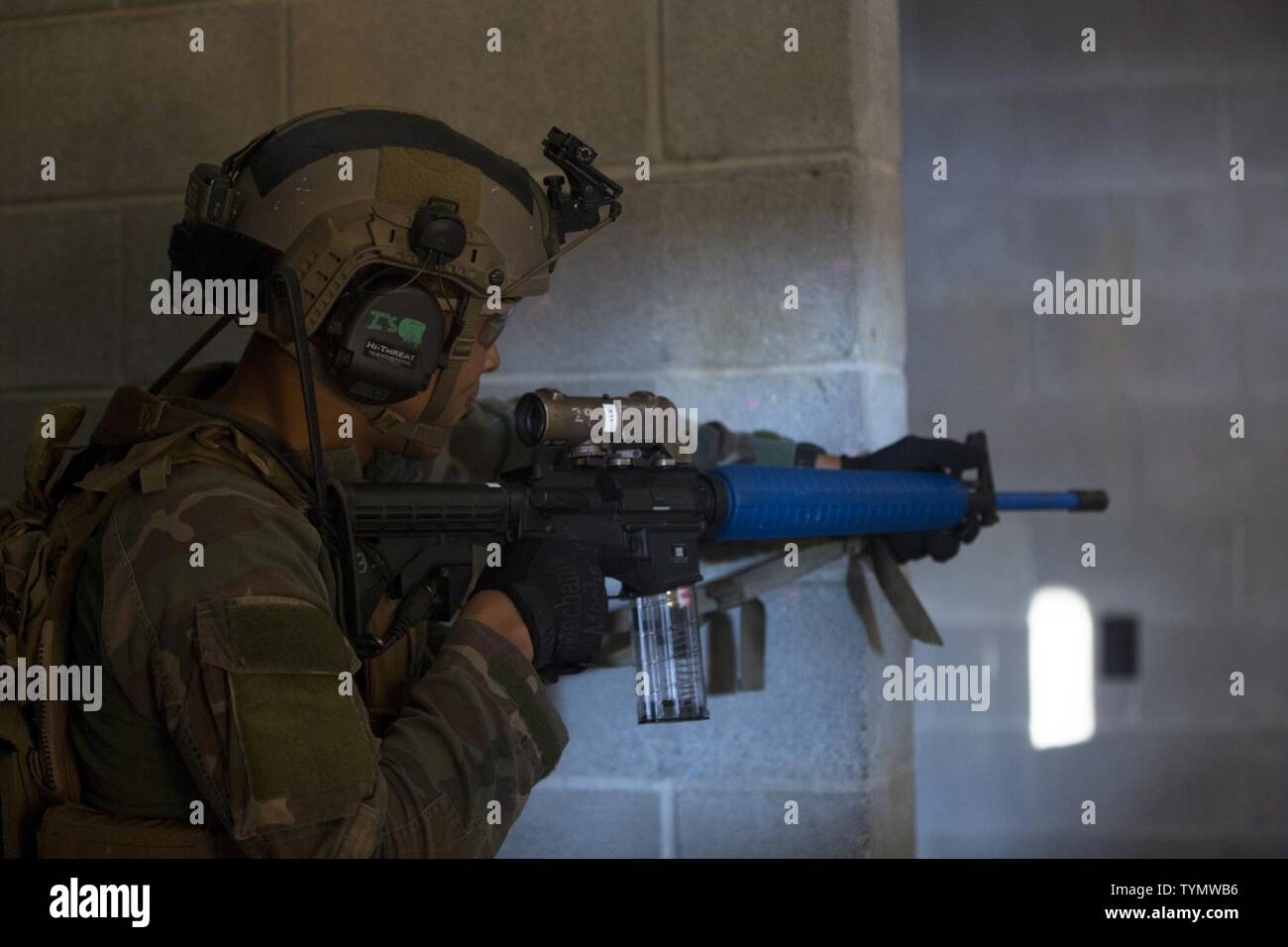 A U.S. Marine with 3rd Marine Raider Battalion, Marine Corps Forces ...