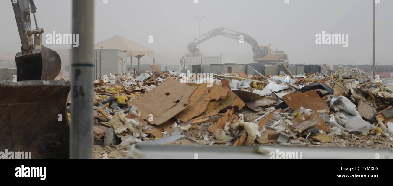 Contractors compound hi-res stock photography and images - Alamy