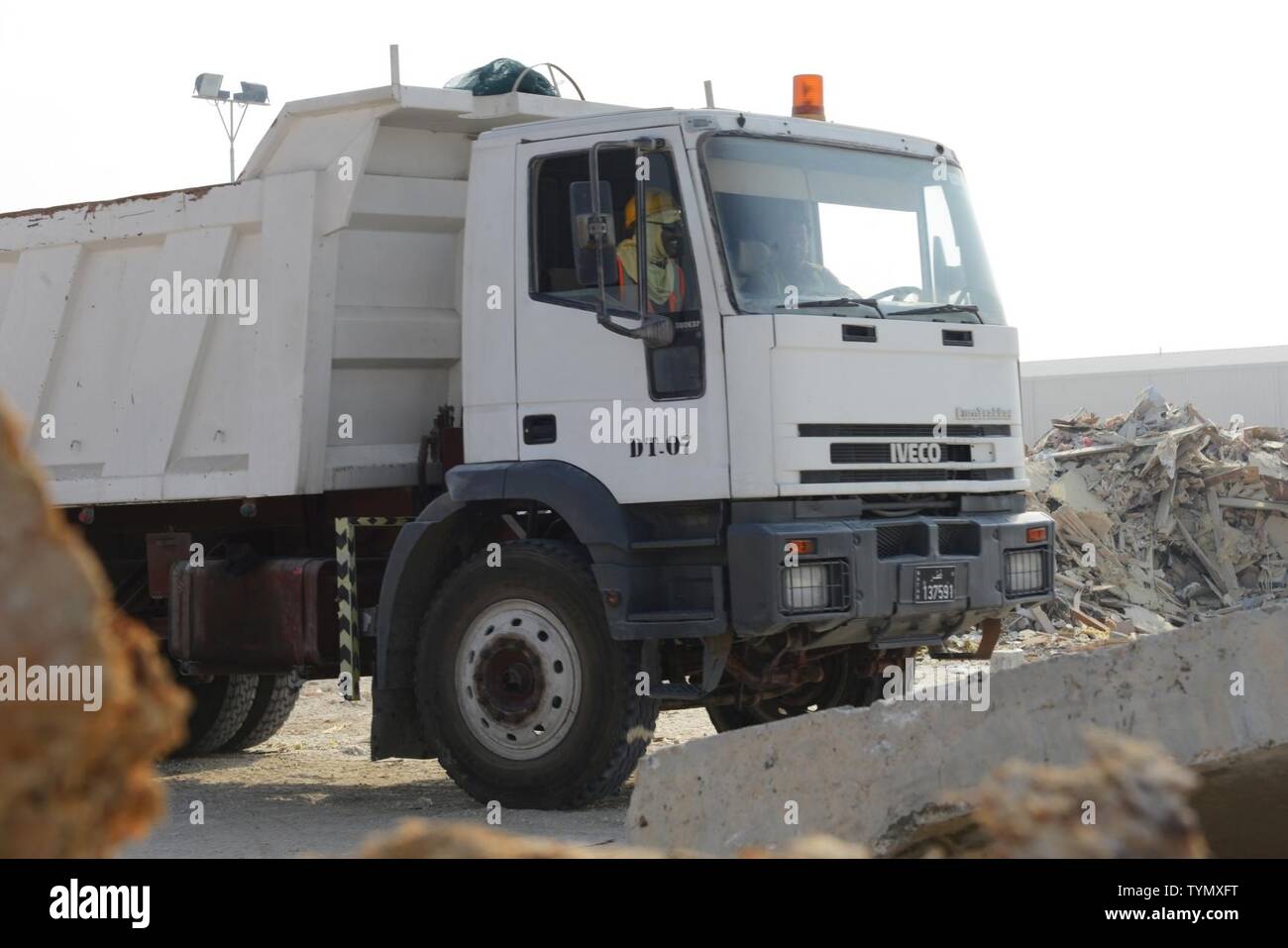 Contractors compound hi-res stock photography and images - Alamy
