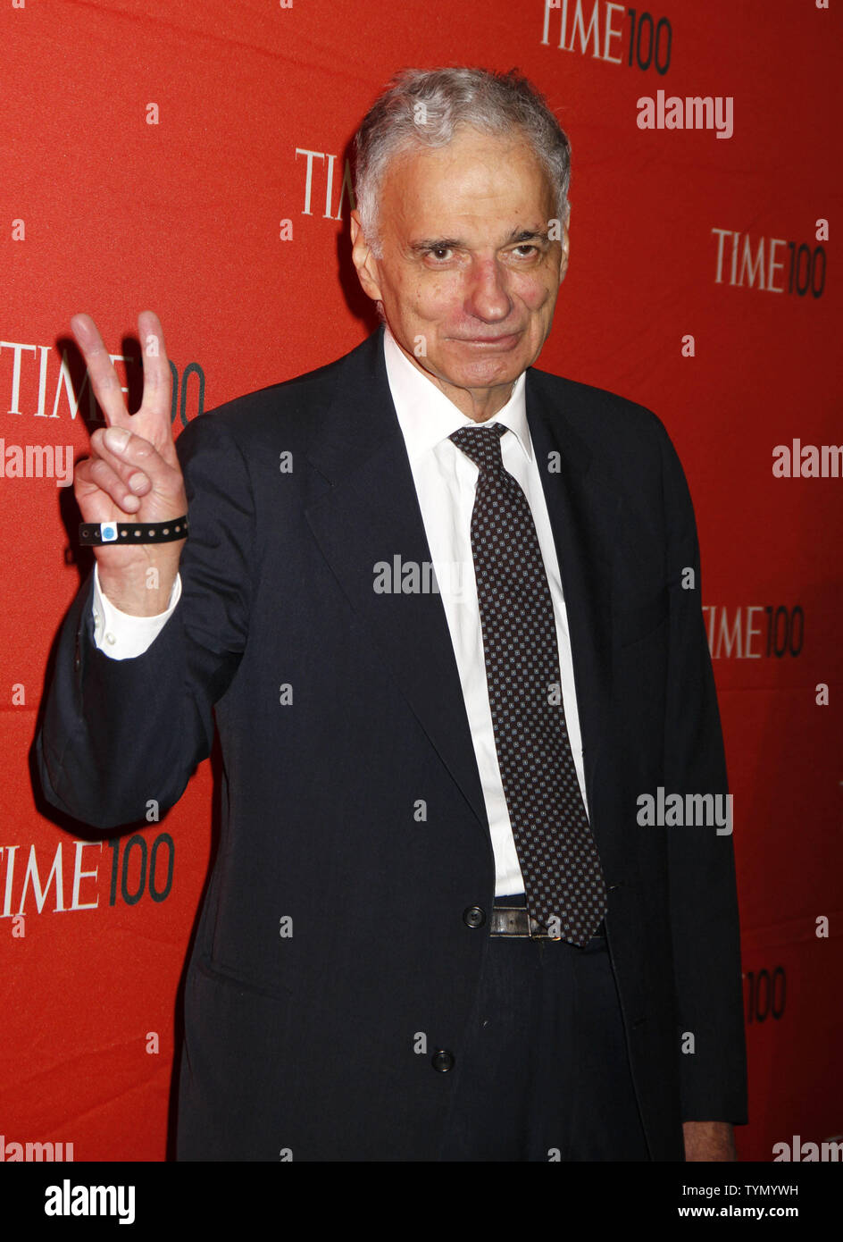 Ralph Nader arrives for the Time 100 Gala at Frederick P. Rose Hall at ...
