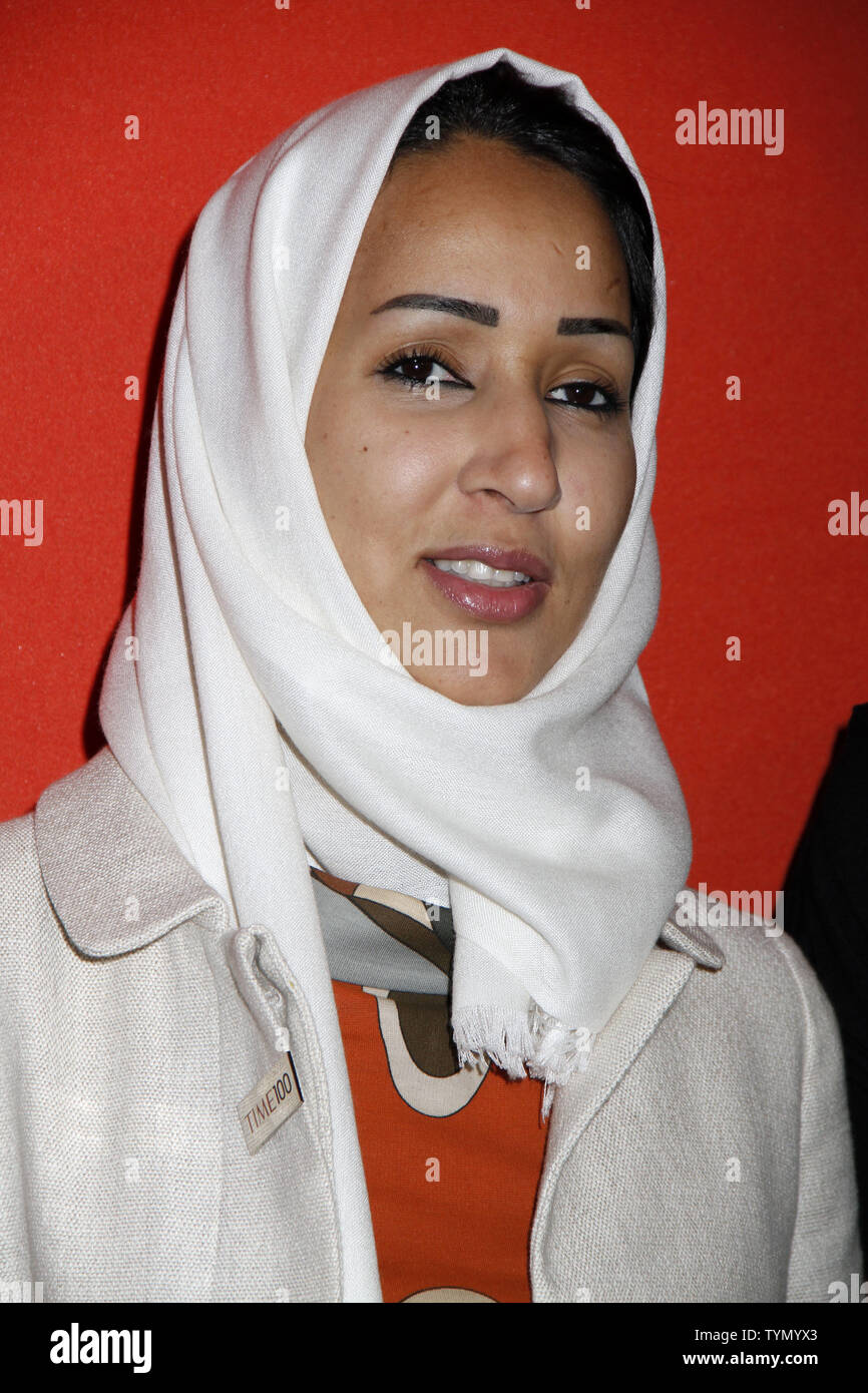 Manal al-Sharif arrives for the Time 100 Gala at Frederick P. Rose Hall ...