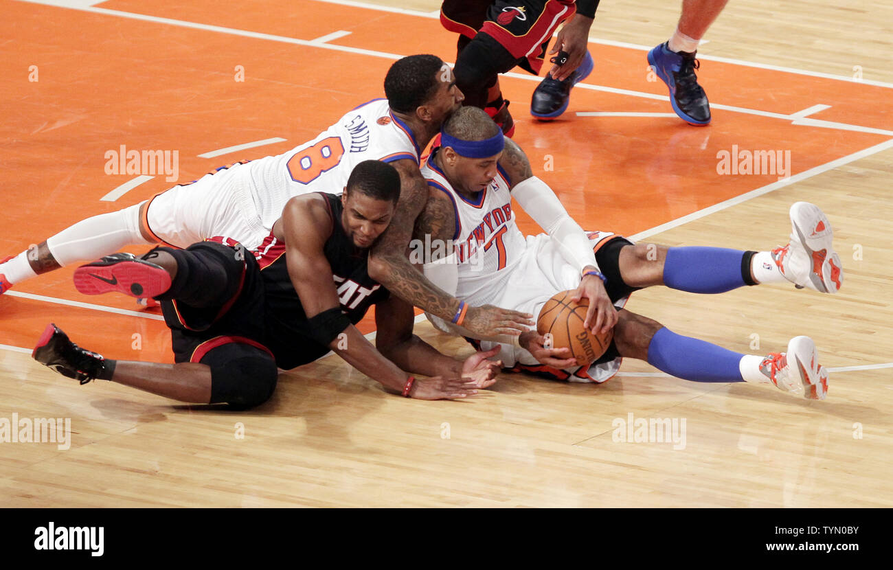 Jr Smith And Carmelo Anthony Fight