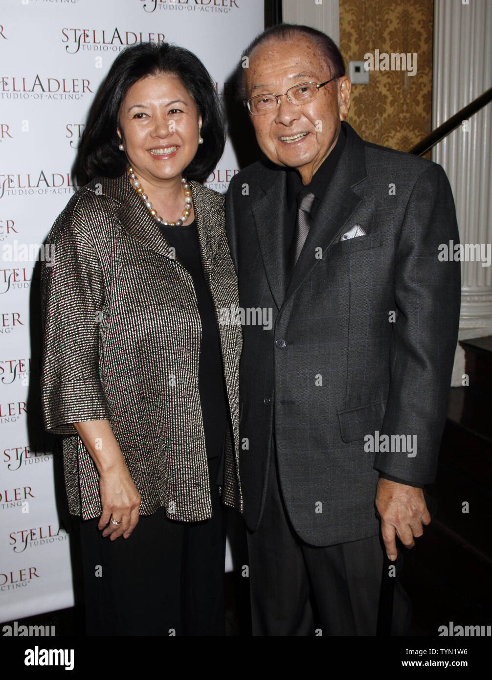 Senator Dan Inouye and wife arrive for the "Stella By Starlight" Gala ...
